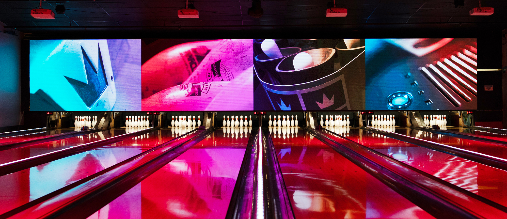 LED Wall Solutions | Brunswick Bowling