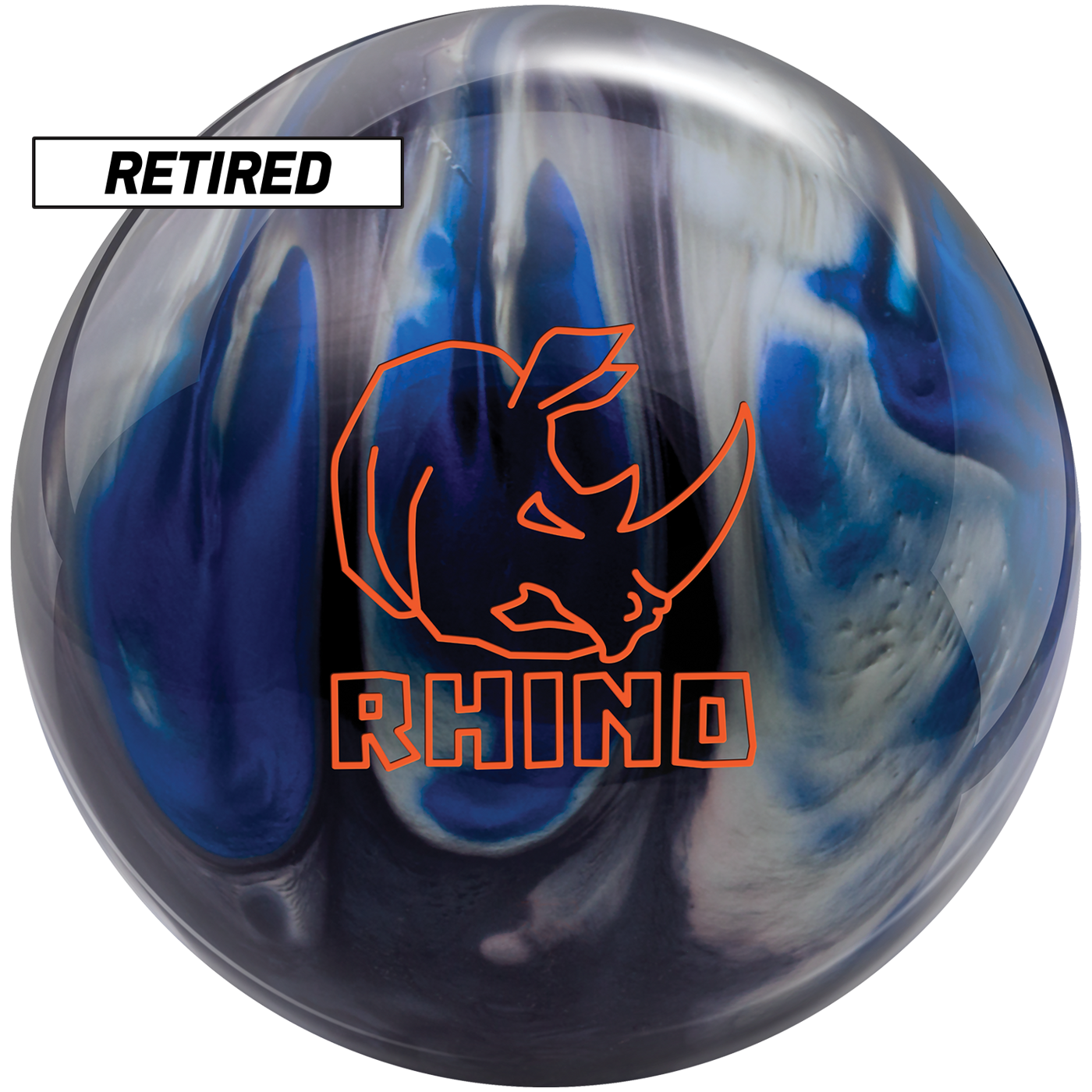 Rhino™ - Black / Blue / Silver Pearl | Brunswick Bowling
