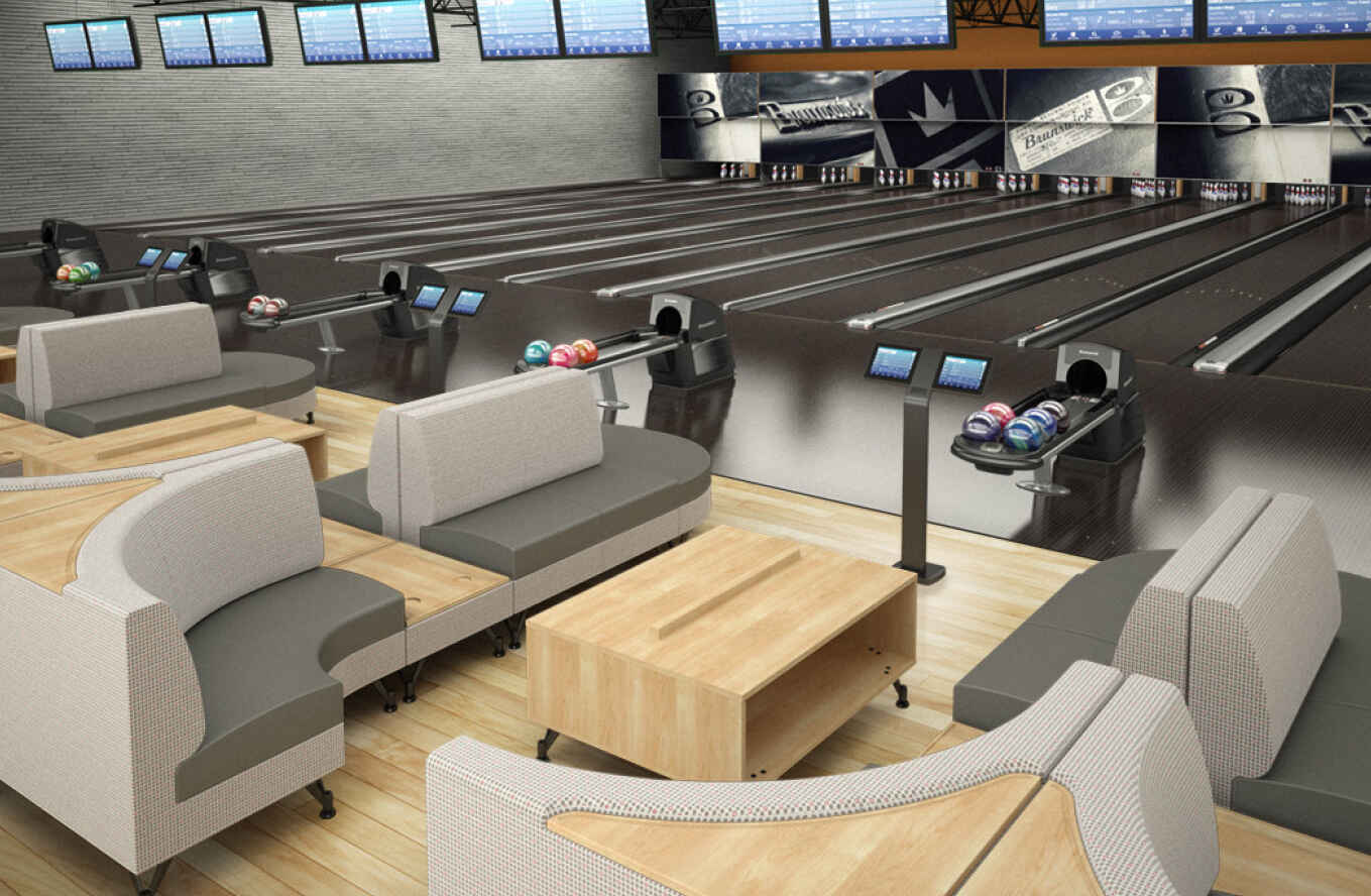 Center Stage™ Furniture | Brunswick Bowling