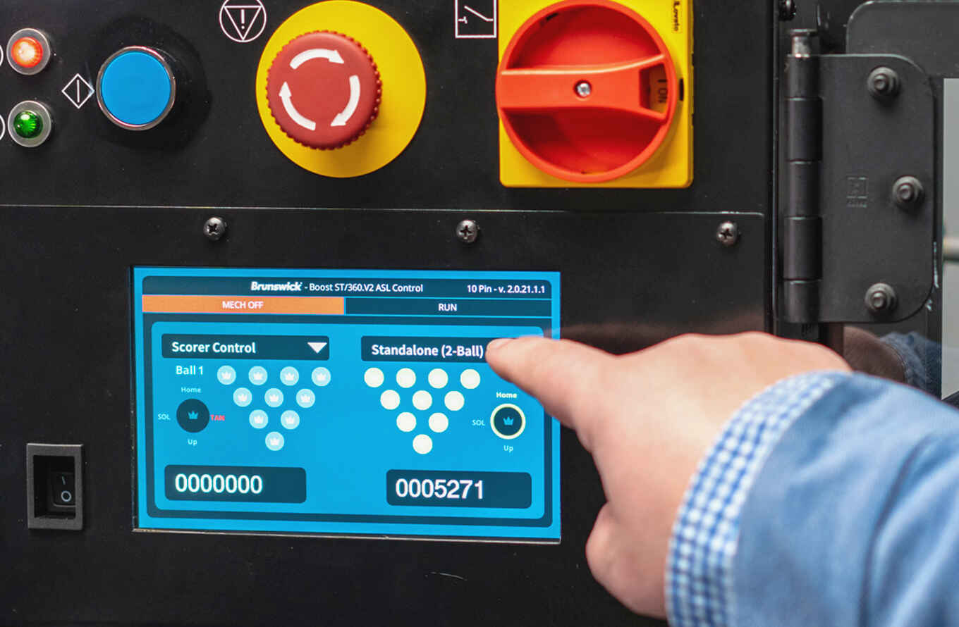 Boost ST String Pinsetters | Brunswick Bowling