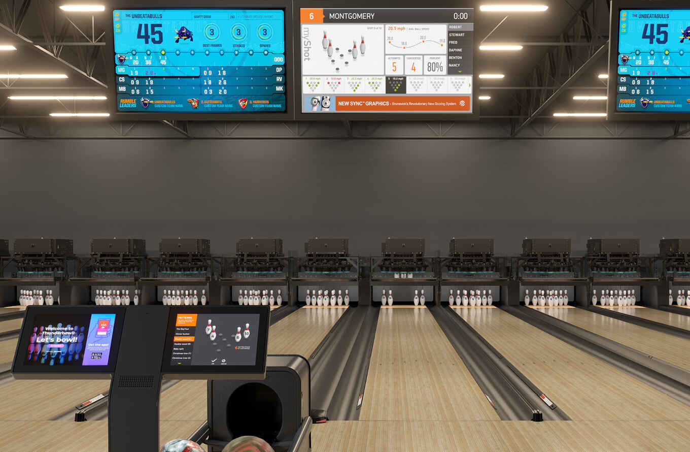 Pinsetters | Brunswick Bowling