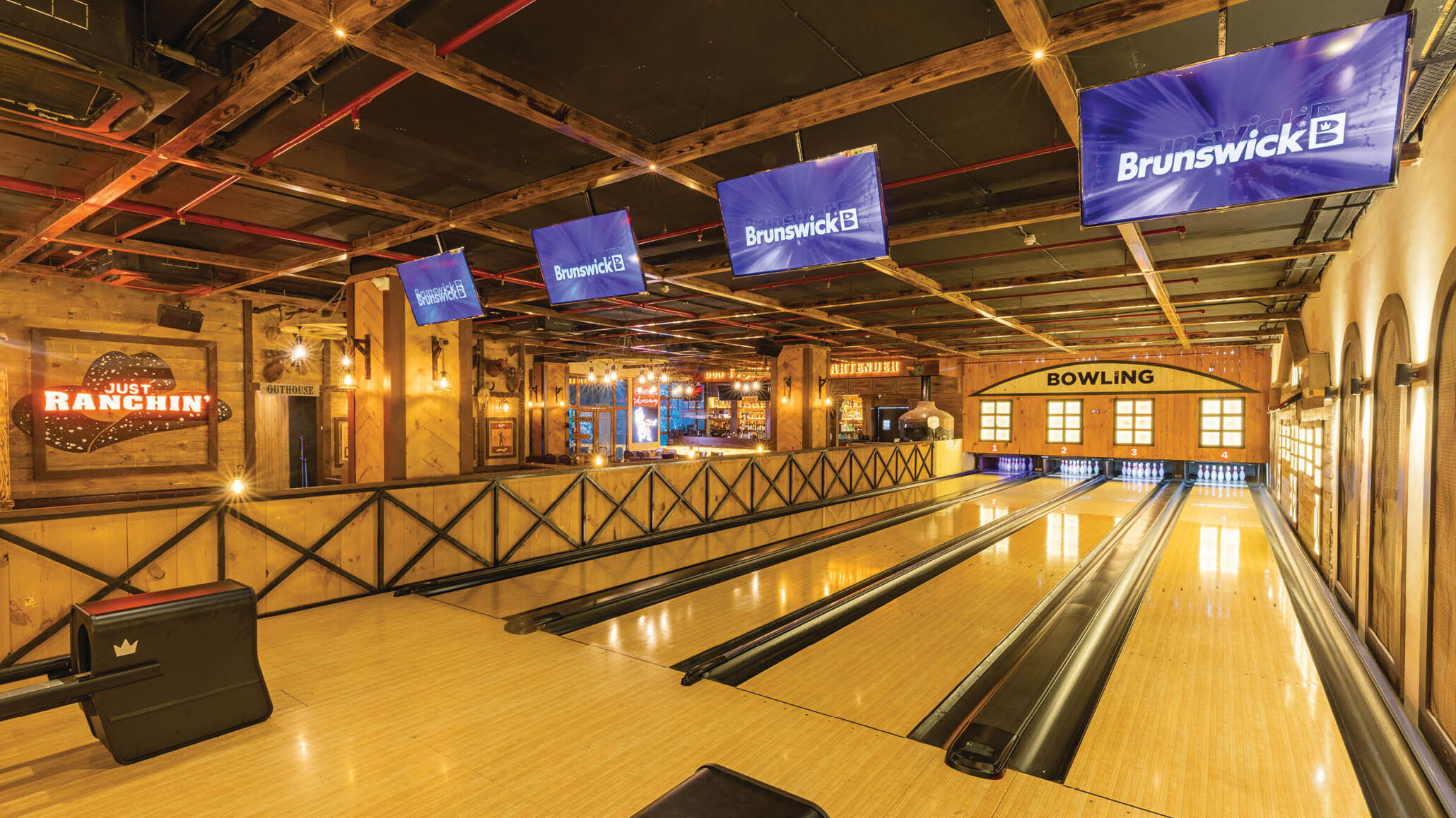 The Game Ranch Powai | Brunswick Bowling